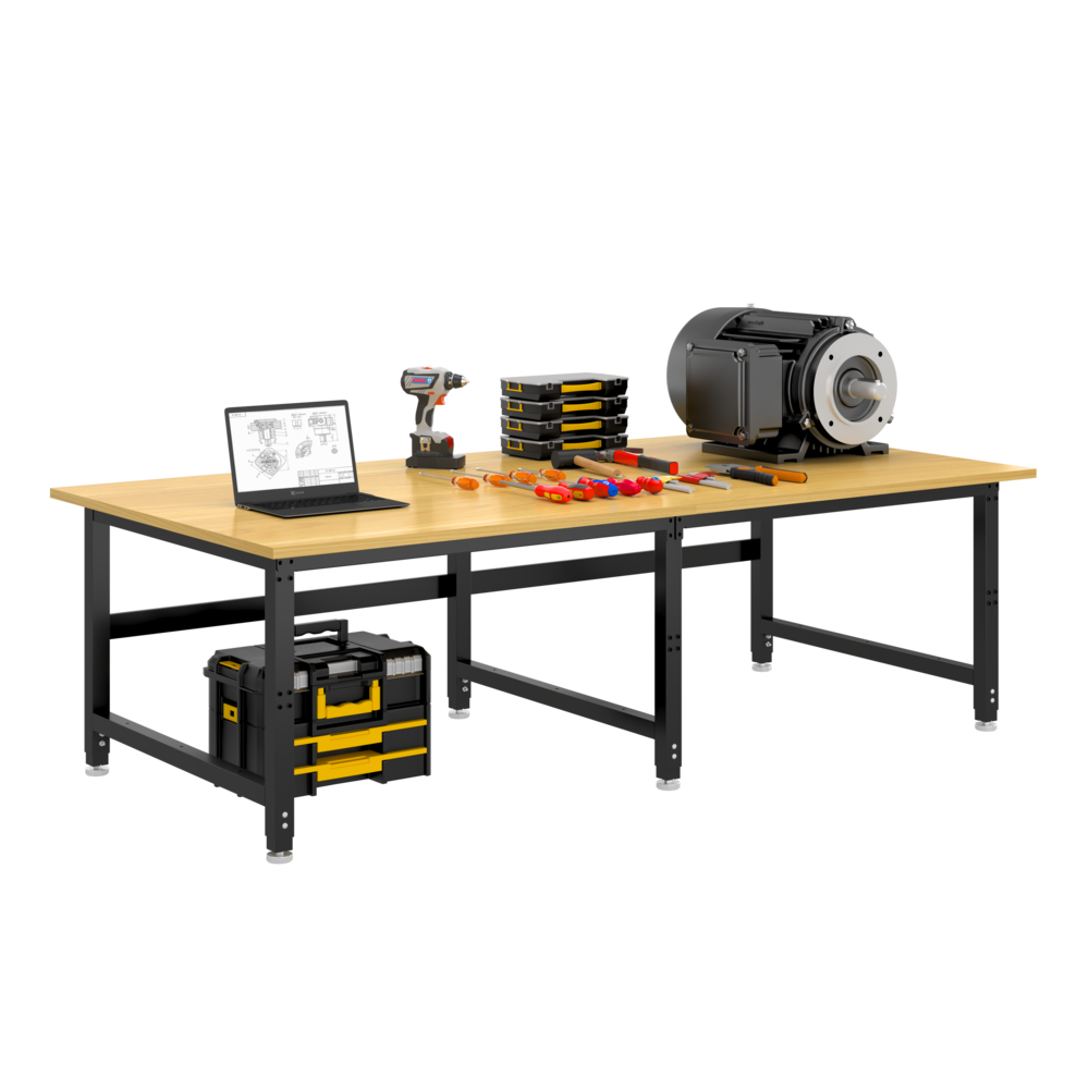 90x48 Heavy-Duty Workbench – Large Packing Table | 4Dock