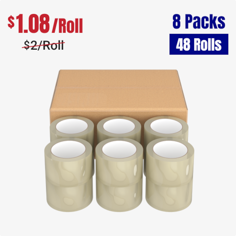 Carton Sealing Tape | Economy & Durable | 4Dock | 4Dock