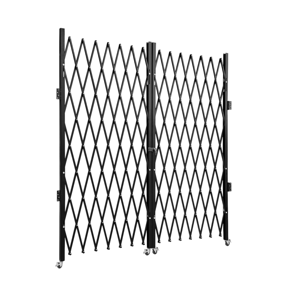 Mobile Double Folding Security Gate | 4Dock