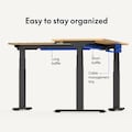 Pro L-Shaped Standing Desk E7L | Flexispot