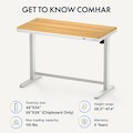 Comhar Standing Desk with Drawers | Flexispot