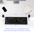 Clamp-On Adjustable Keyboard Tray KT2B丨FlexiSpot