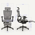Ergonomic Office Chair | FlexiChair C7 for Improved Posture and ...