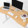 Kana Office Standing Desk | Bamboo desktop | FlexiSpot