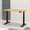 Kana Office Standing Desk | Bamboo desktop | FlexiSpot