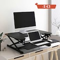 Standing Desk Converter M8MB 35"| FlexiSpot