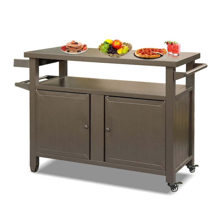 Outdoor Grill Prep Table