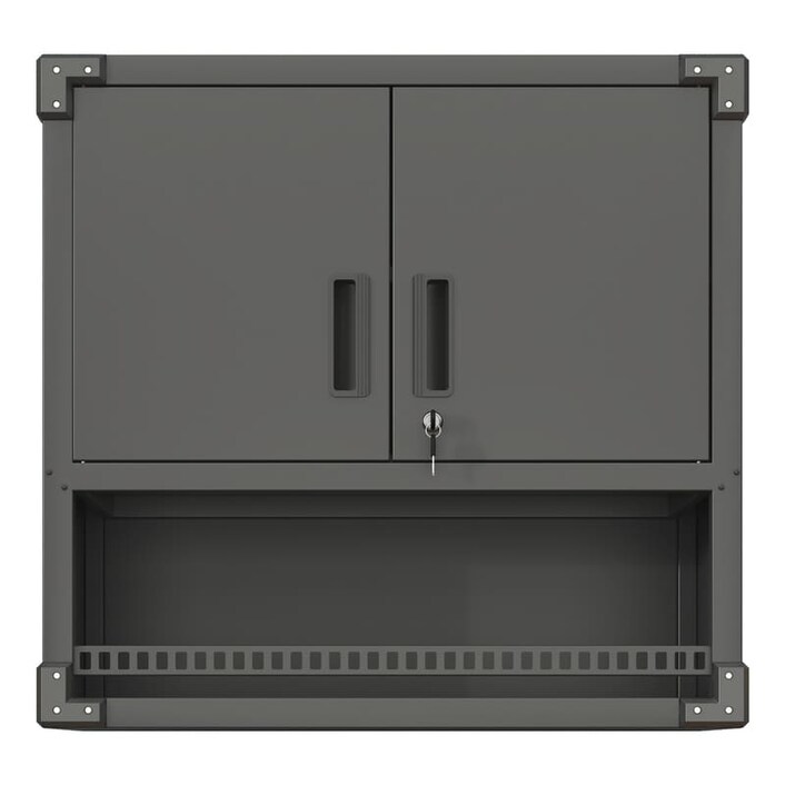 Metal Wall Tool Cabinet Metal Pegboard Utility Tool Storage Kit With