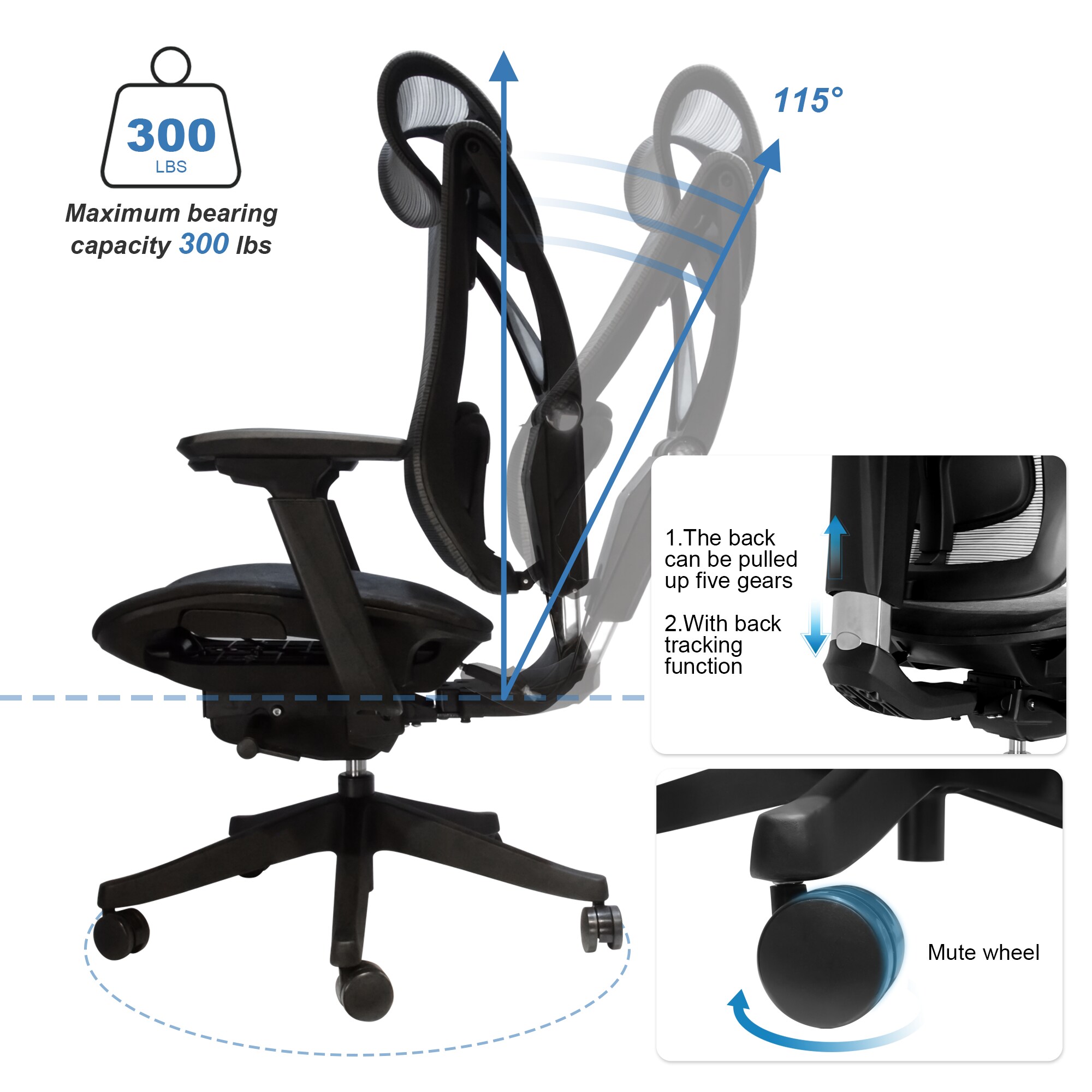 Ergonomic Office Chair | A5 | Flexispot
