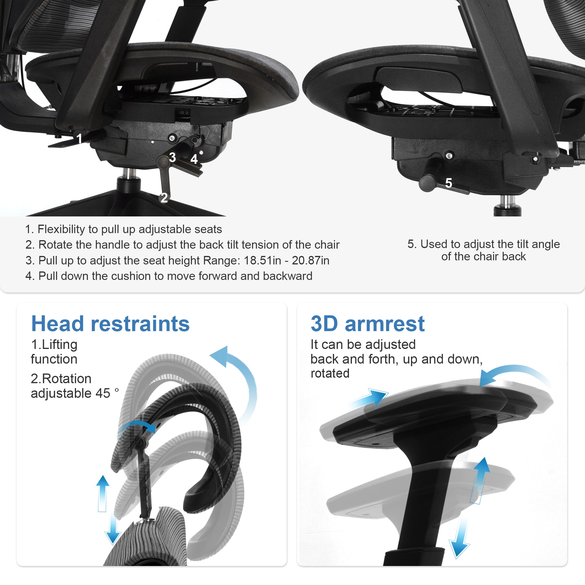 Ergonomic Office Chair | A5 | Flexispot