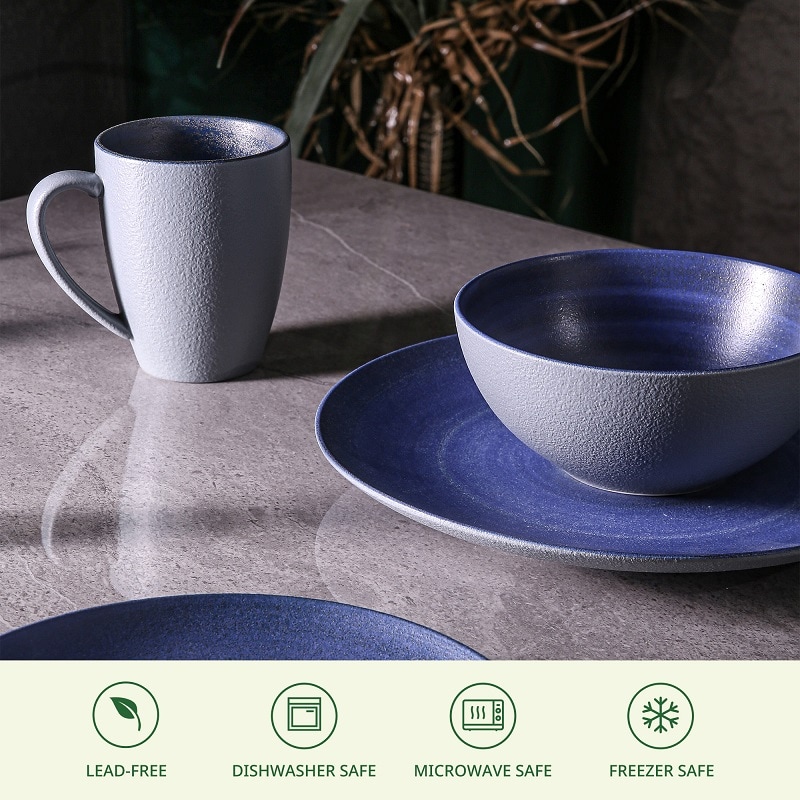 DW4 16-Piece Dinnerware Sets |Flexispot US | Flexispot