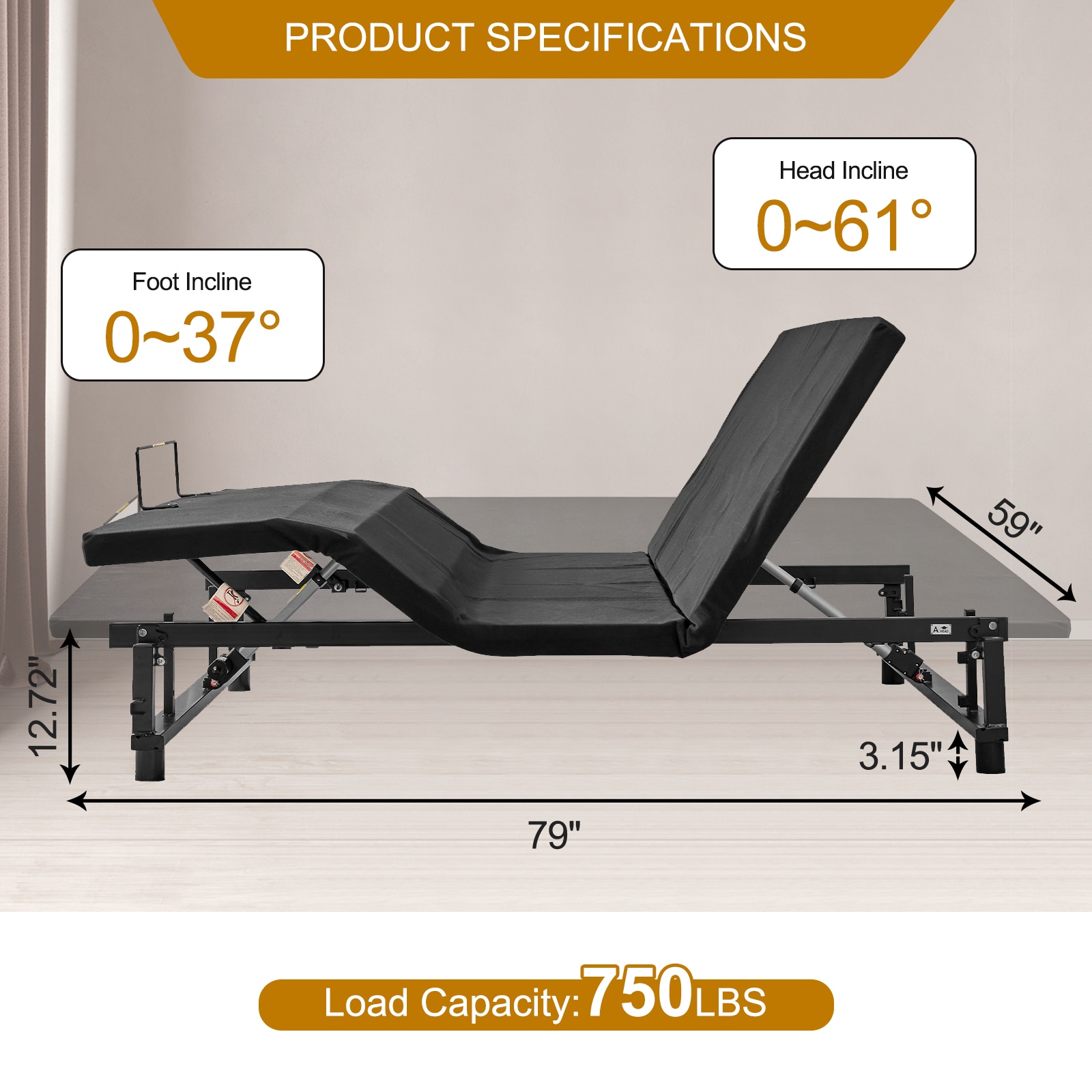 Adjustable Bed Base S3 | FlexiSpot