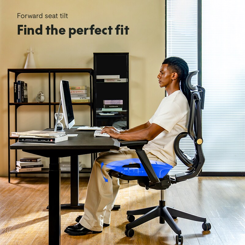 Ergonomic Office Chair | FlexiChair C7 for Improved Posture and ...