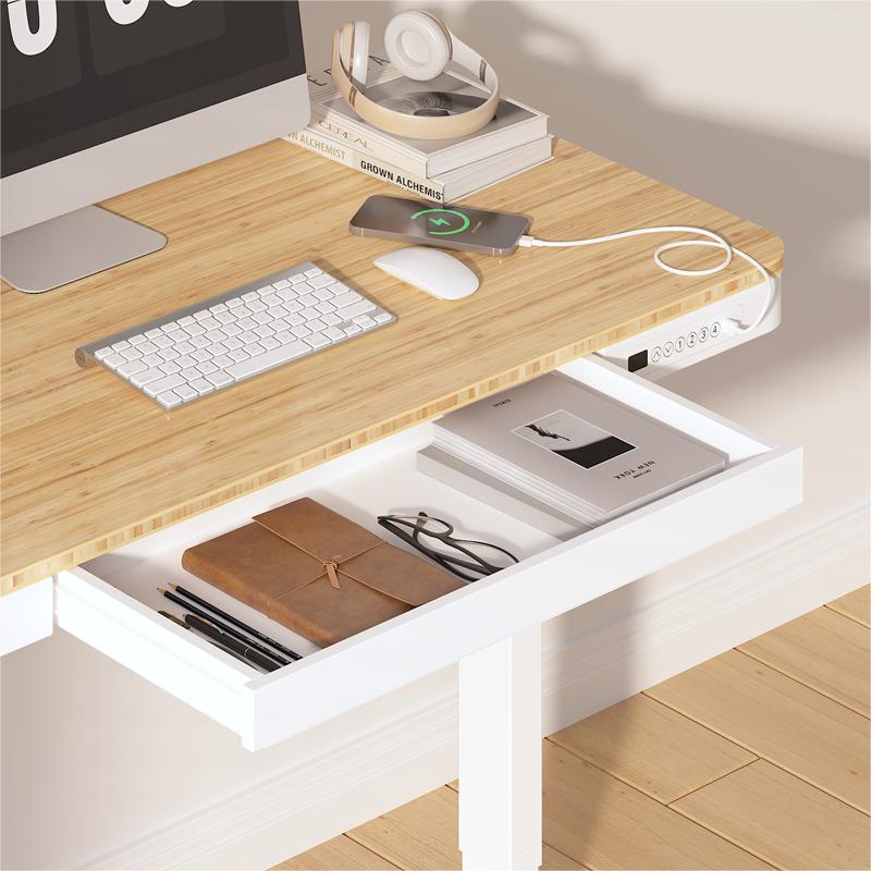 Comhar All-in-One Standing Desk (Wooden Tabletop) EW8 | Flexispot