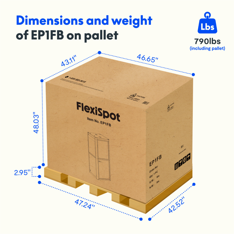 Height Adjustable Phone Booth | Flexipod EP1F-1 for Enhanced Privacy and Productivity | Flexispot