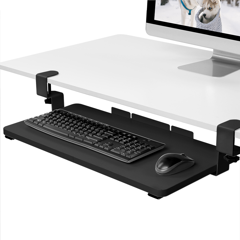 Clamp-On Adjustable Keyboard Tray KT2B丨FlexiSpot