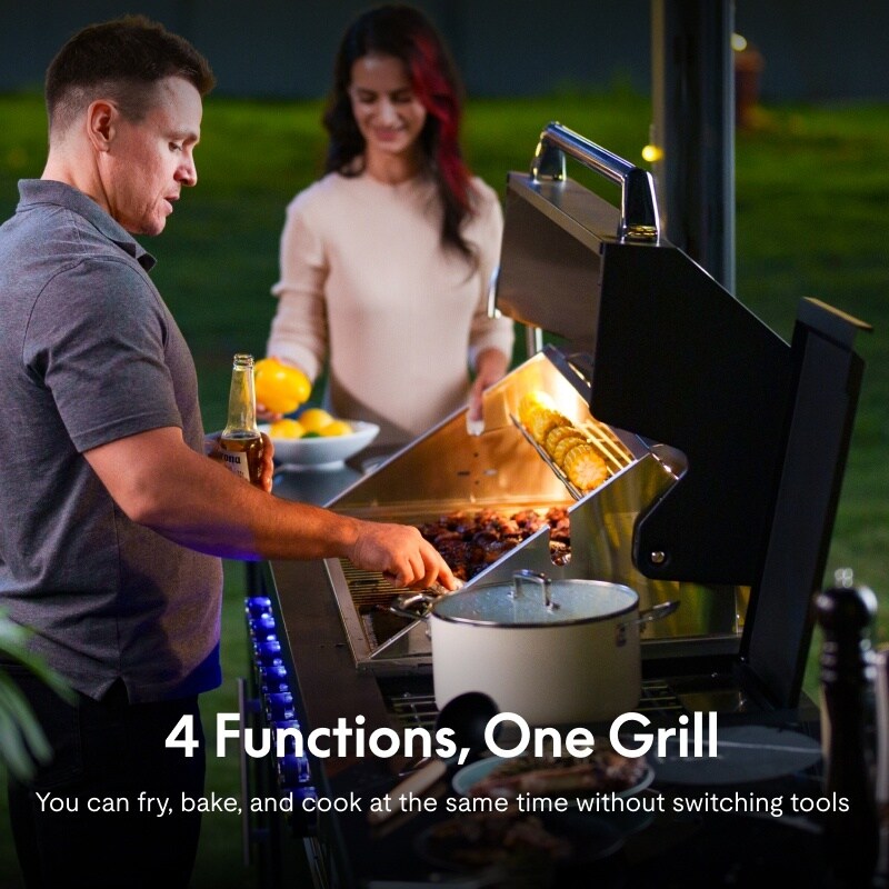 OK5 Burner Grill Modular Outdoor Kitchen | FlexiSpot US