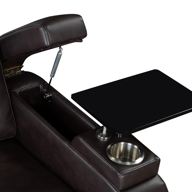 XDT81 Power Home Theater Recliner with Headrest and Wireless Charging ...