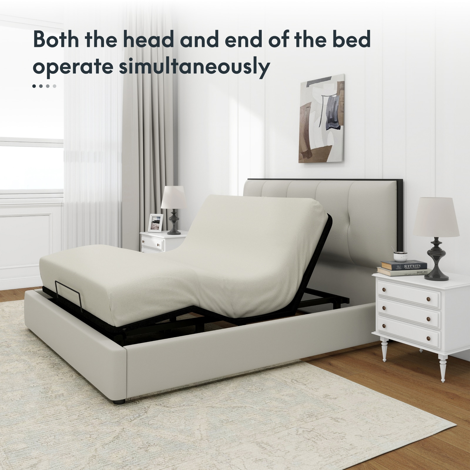 FlexiSpot Adjustable Bed Frame S1 Lite | Elevate your Daily Rituals