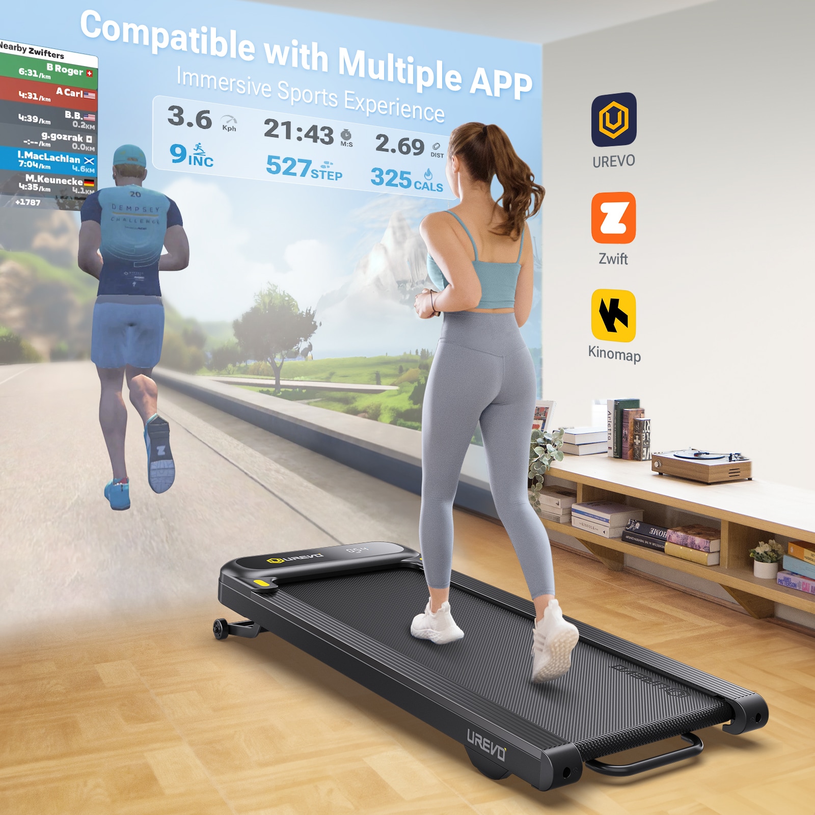 self icon treadmill
