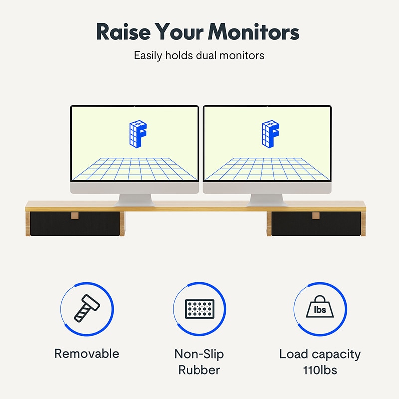 Kana Pro Bamboo Standing Desk | FlexiSpot