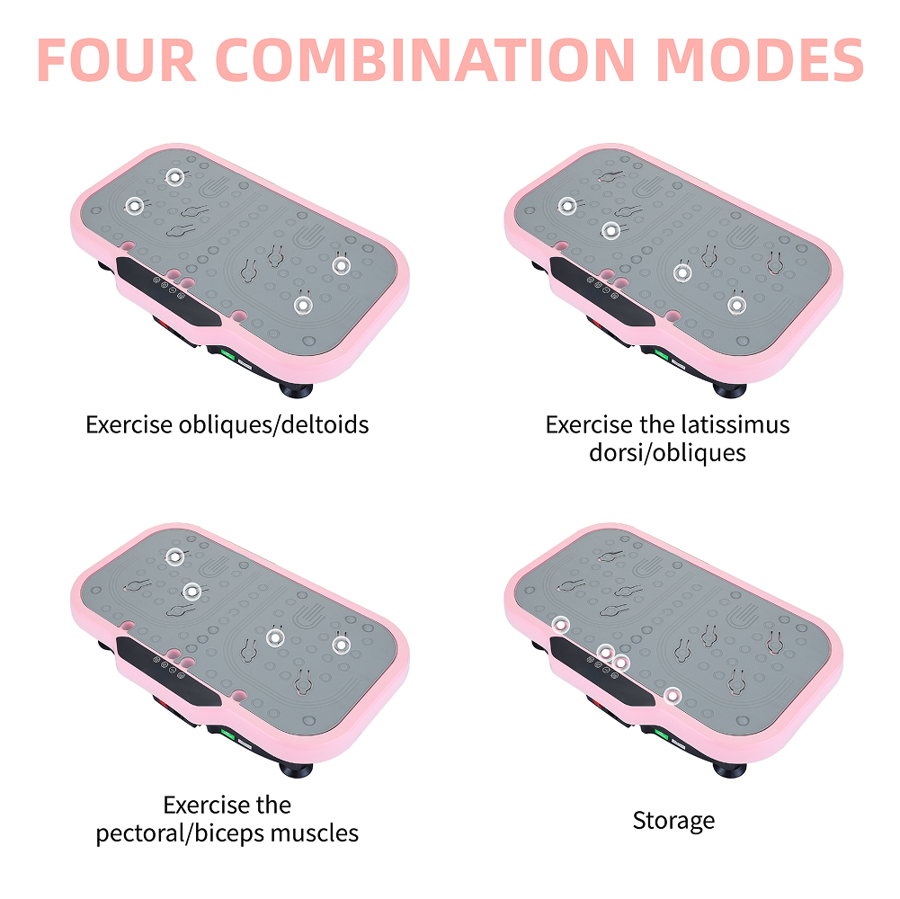 200W Vibration Plate with Handles | Compact & Low-Noise Models | Flexispot