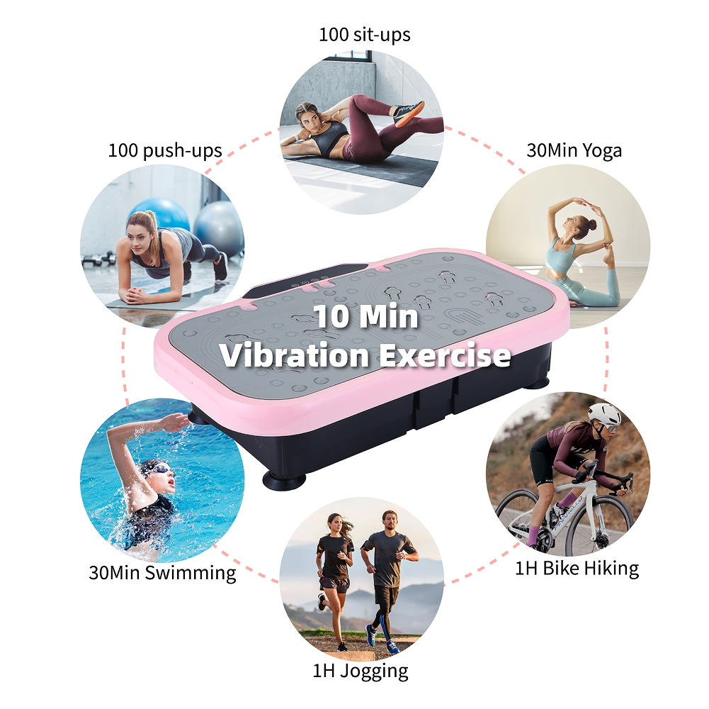 200W Vibration Plate with Handles | Compact & Low-Noise Models | Flexispot