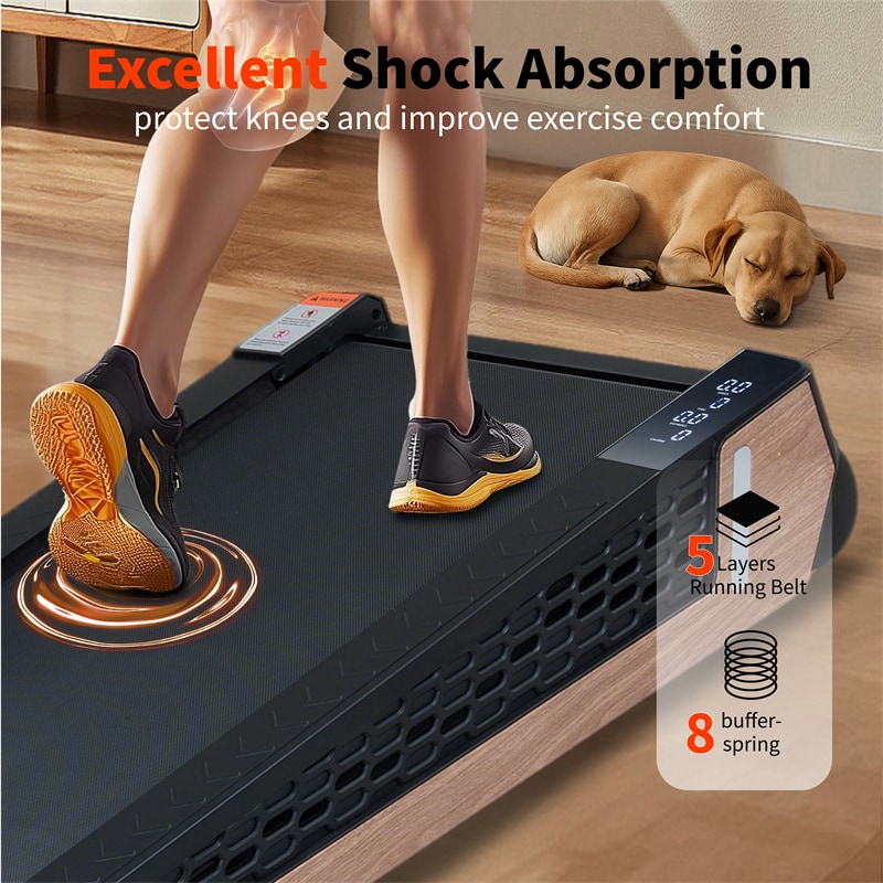 7% Fixed Incline Walking Treadmill | FlexiSpot