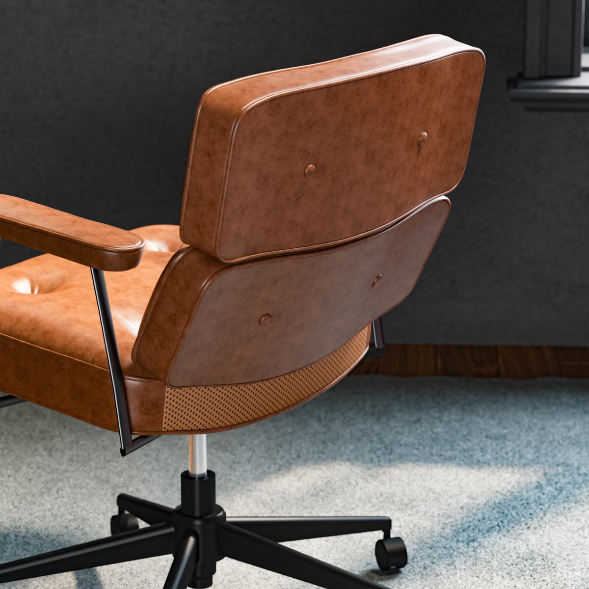 Premium Brown Office Chair丨FlexiSpot