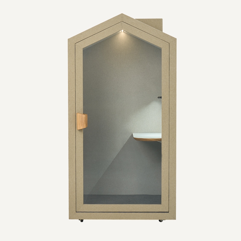 One-Person Spire Roof Pod P1S-1 | Flexible and Stylish Workspace ...