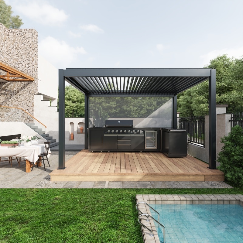 OK5 Modular Outdoor Kitchen | FlexiSpot US