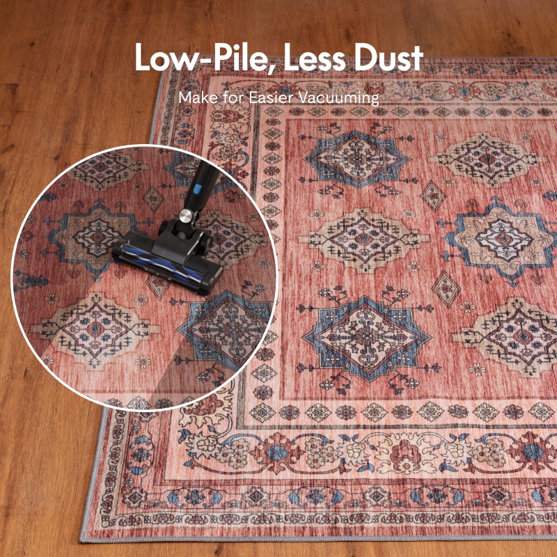 FlexiSpot 4x6 Washable Rug Area – Machine Washable, Easy Assembly, Fits ...