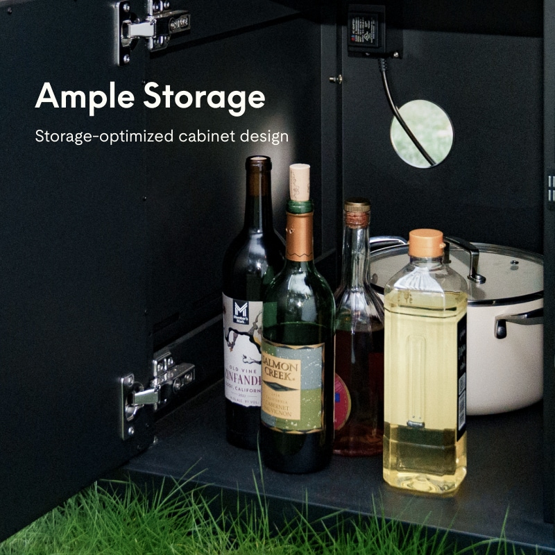 OK5 Storage Cabinet Modular Outdoor Kitchen | FlexiSpot US
