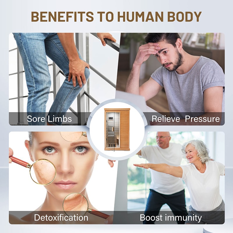 ISD1 Mini Infrared Sauna | FlexiSpot US