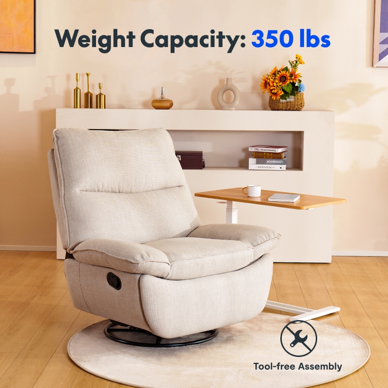 XRC7 Manual Swivel Rocker Recliner - Modern Recliners | FlexiSpot US