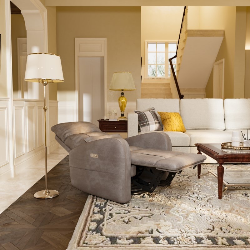 XR2 Power Swivel Rocker Recliner with Headrest | FlexiSpot US