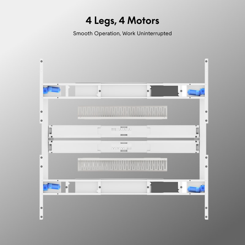 Premium-2-Person Standing Desk Frame only | Flexispot
