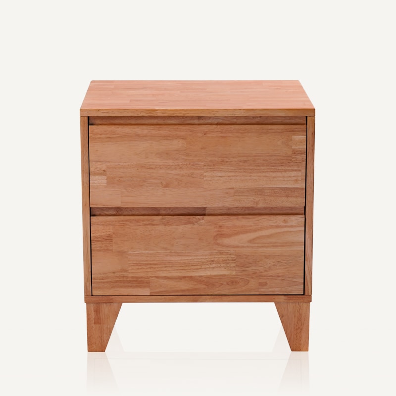 FlexiSpot Solid Wood Nightstand | Simple Design, Fully Assembled