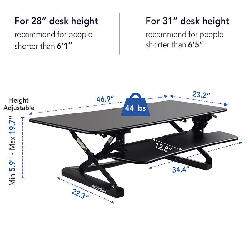 ClassicRiser Standing Desk Converters M3 | FlexiSpot