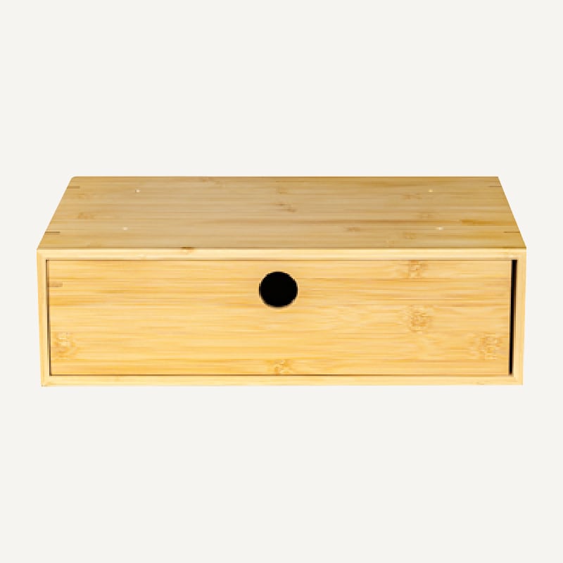 Bamboo Under Desk Drawer S10-BB | Flexispot