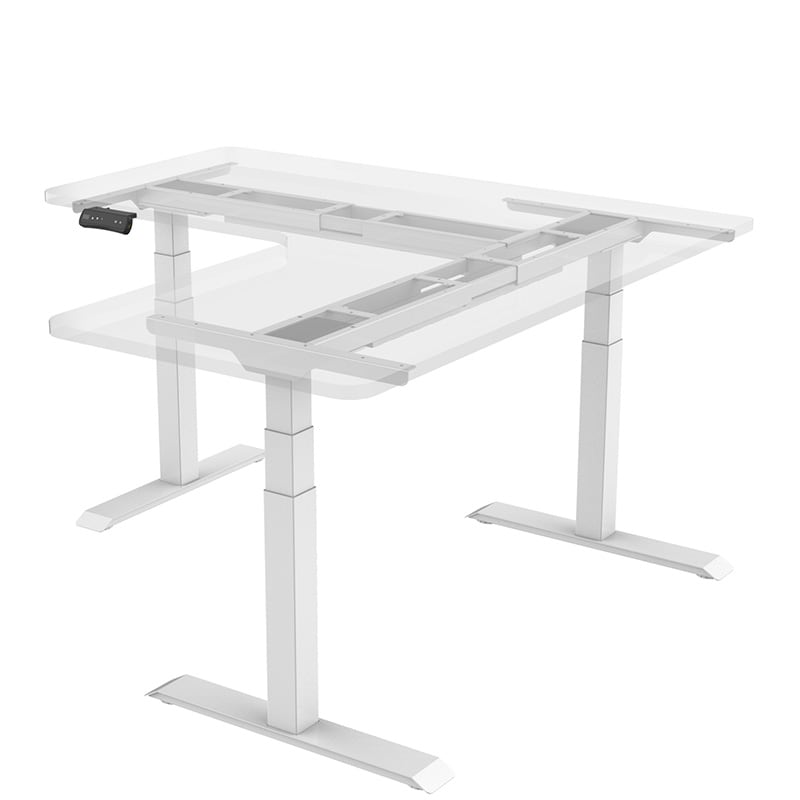 L-Shaped Standing Desk Frame Only E4L｜Flexispot | Flexispot