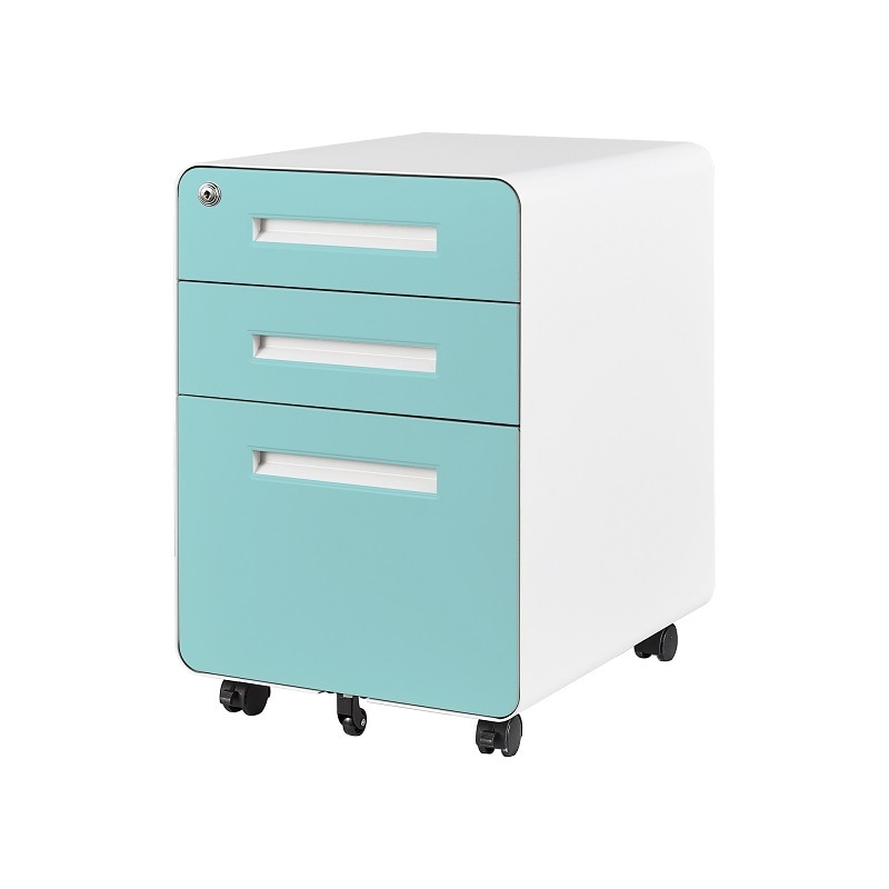 filing cabinet blue