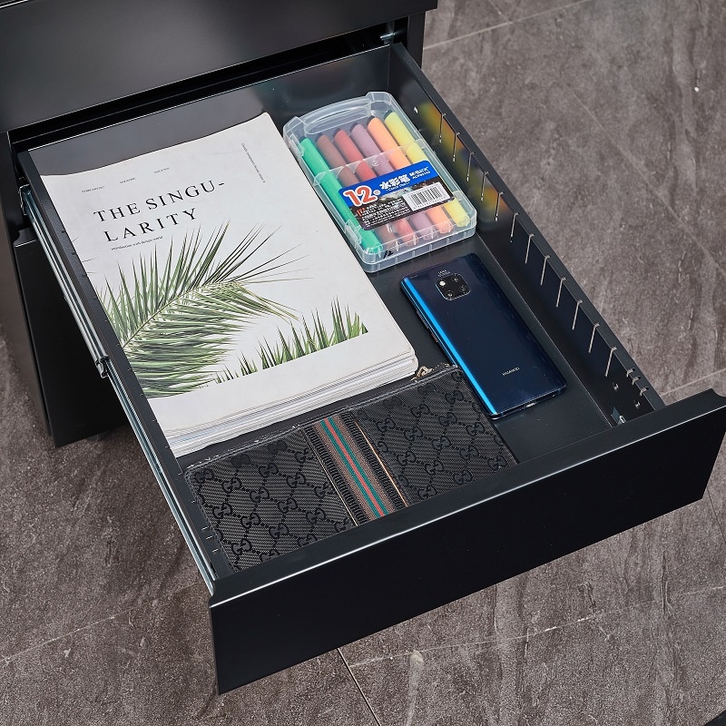 Steel File Cabinet 3 Drawer with Lock 513-514 | Flexispot