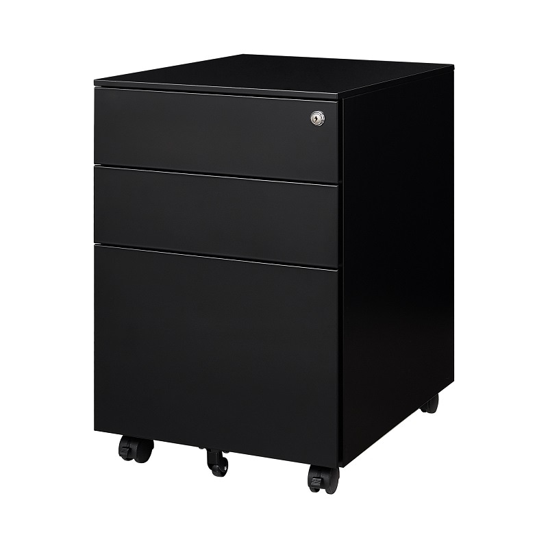 Steel File Cabinet 3 Drawer with Lock 513-514 | Flexispot