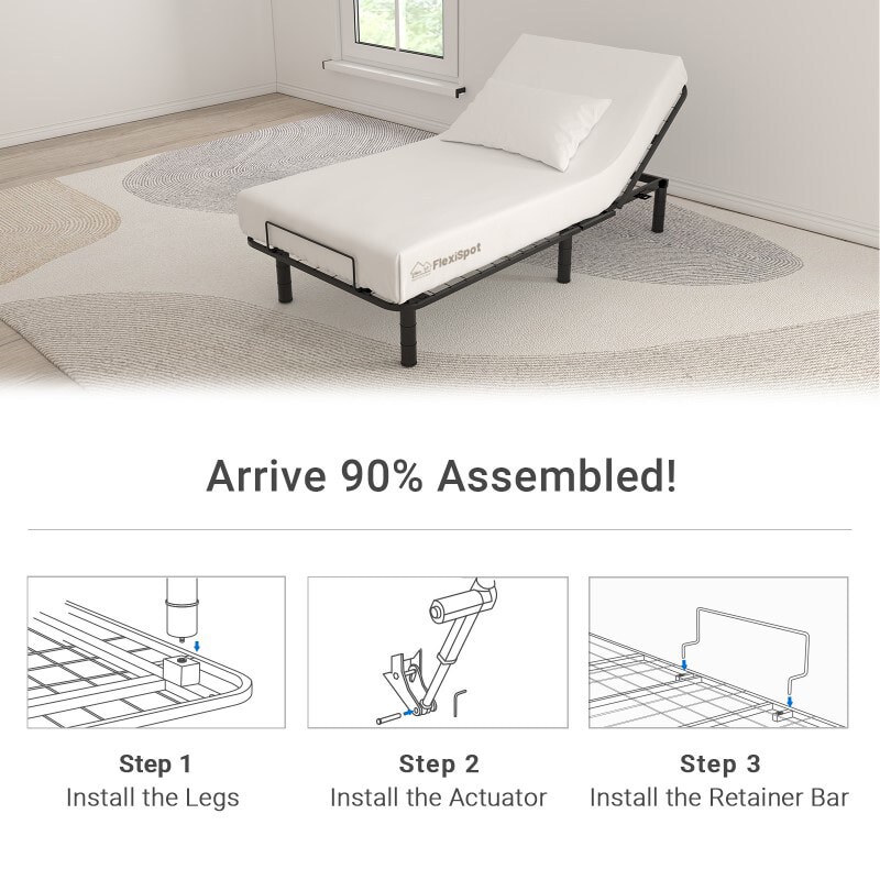 Electric Adjustable Bed Frame EB011 | Flexispot