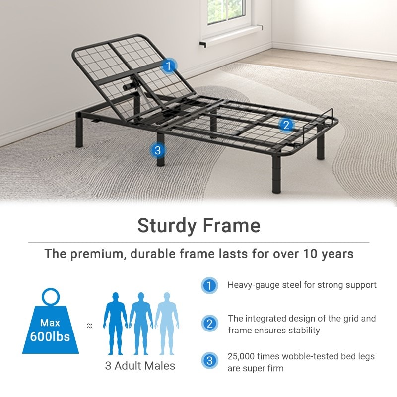 Electric Adjustable Bed Frame EB011 | Flexispot