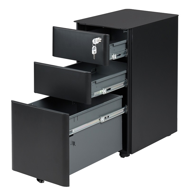 3-Drawer Slim File Cabinet 021 | Flexispot