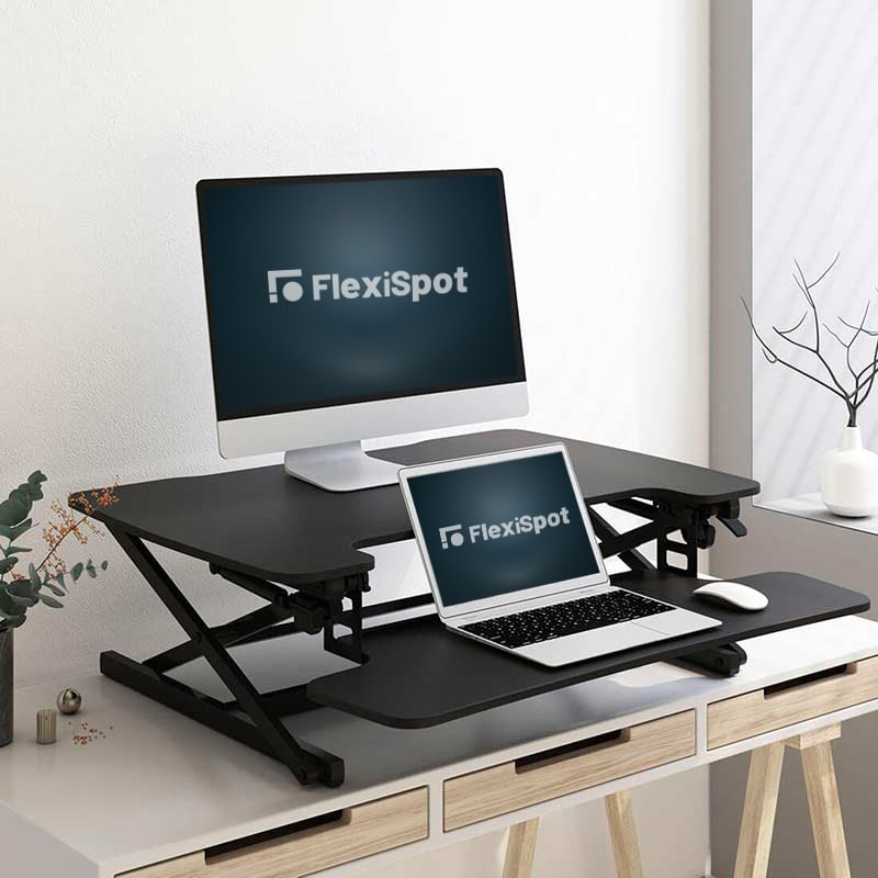 Standing Desk Converter M8MB 35"| FlexiSpot