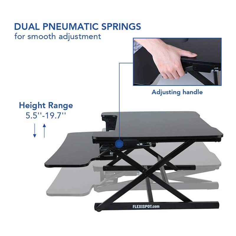 Standing Desk Converter M8MB 35"| FlexiSpot