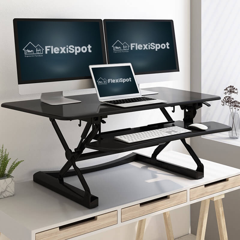 sit stand desk riser